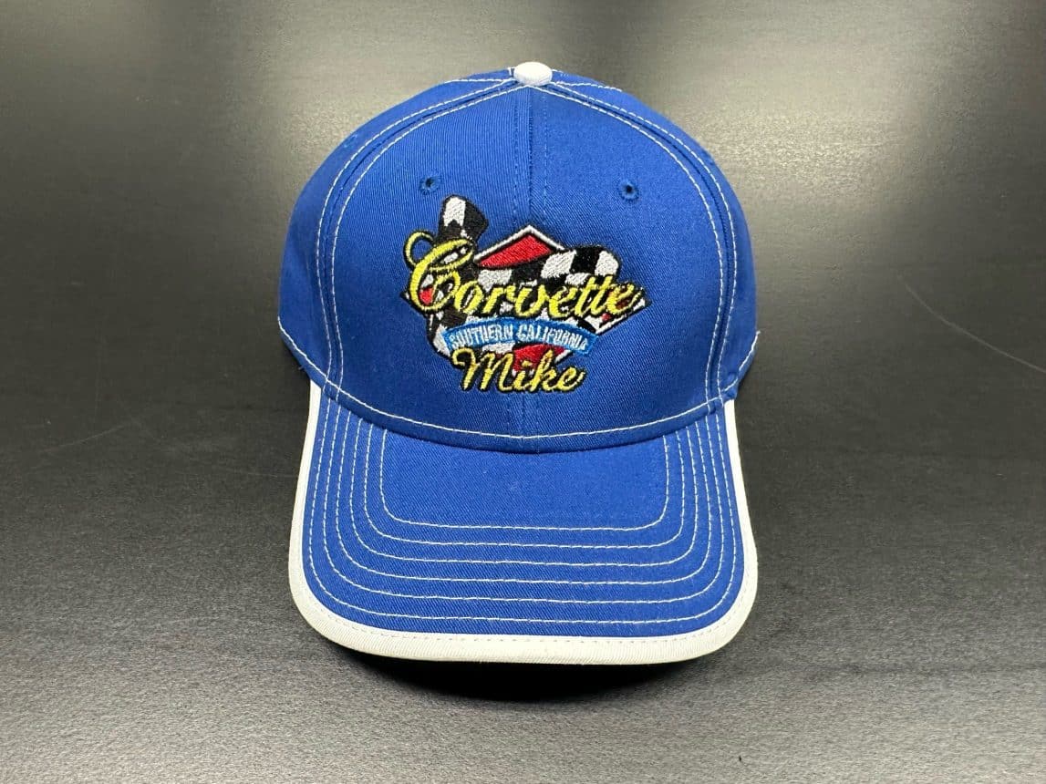 Corvette Mike Baseball Cap – Blue with Logo | Corvette Mike | Used ...