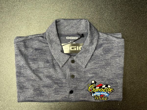 Corvette Mike Polo Shirt – Gray | Corvette Mike | Used Chevrolet ...