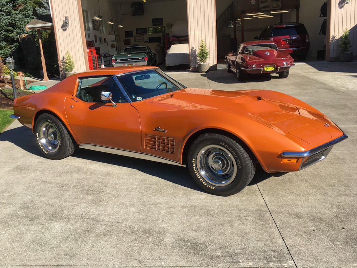 1972 Ontario Orange Corvette Coupe | Corvette Mike | Used Chevrolet ...