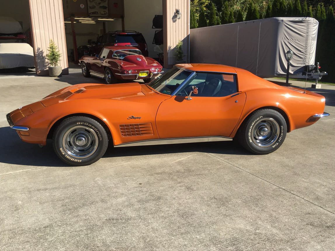 1972 Ontario Orange Corvette Coupe | Corvette Mike | Used Chevrolet ...