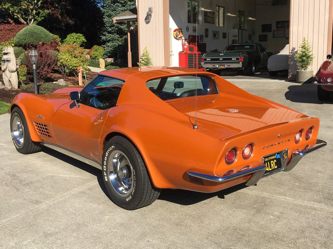 1972 Ontario Orange Corvette Coupe | Corvette Mike | Used Chevrolet ...