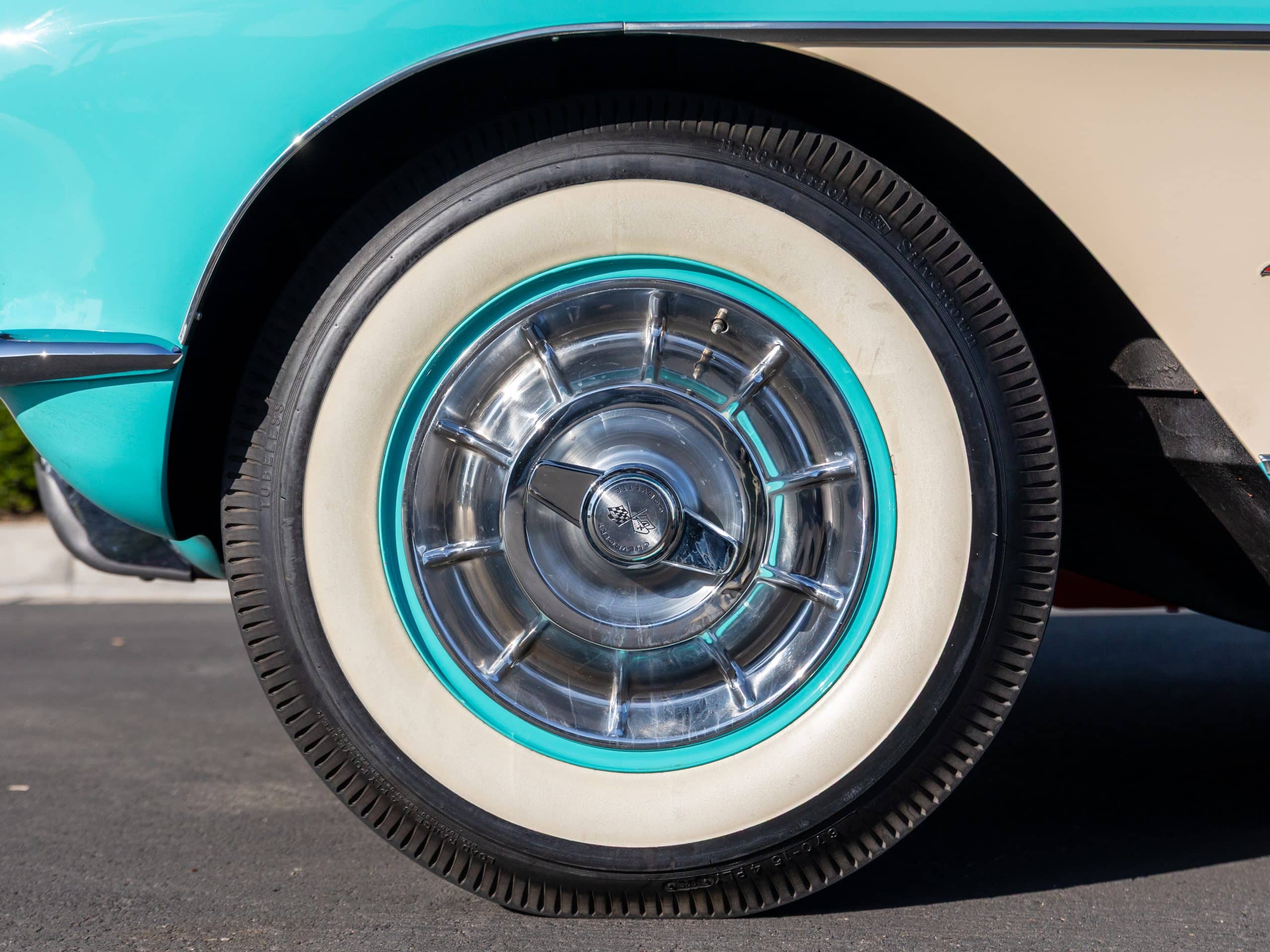 1957 Cascade Green Corvette Fuel Injected Convertible | Corvette Mike ...