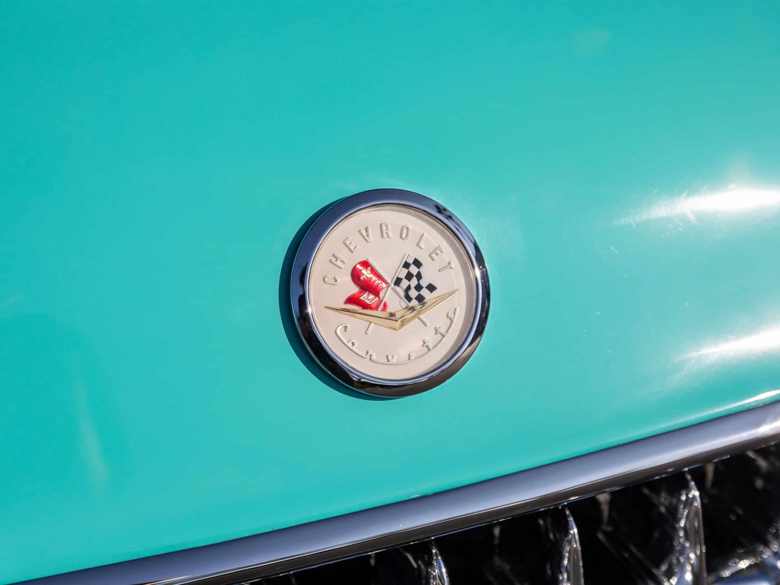 1957 Cascade Green Corvette Fuel Injected Convertible | Corvette Mike ...
